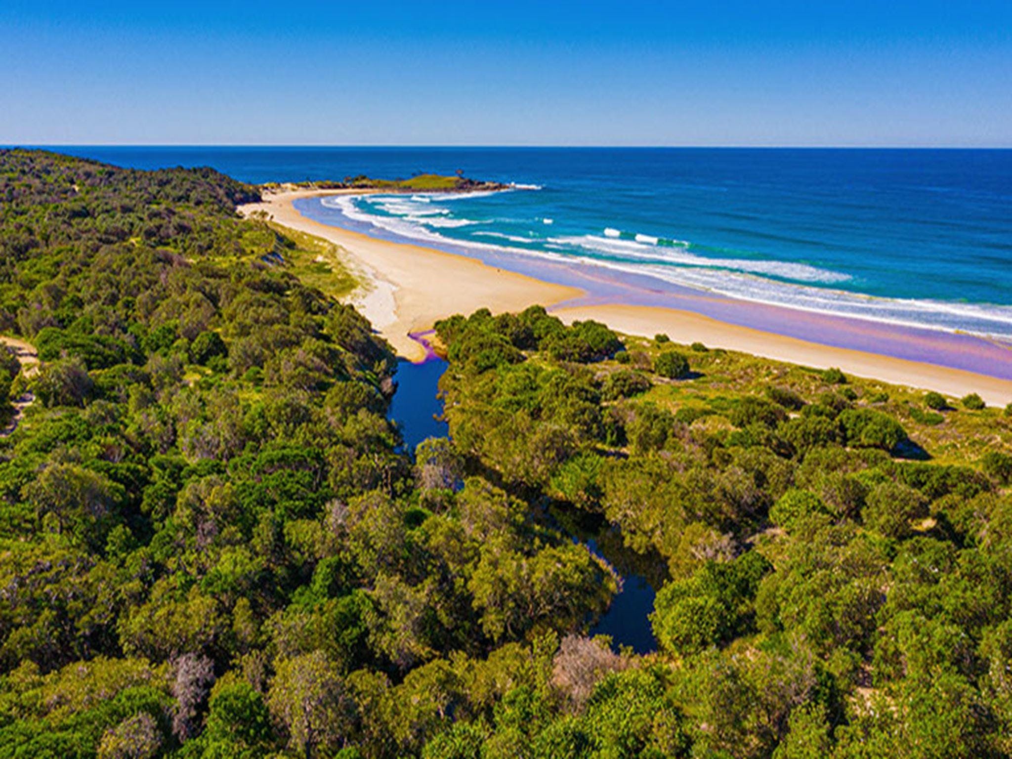 Angourie Bay picnic area - Clarence Valley